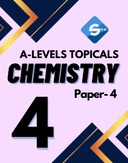 Chemistry A Level Paper 4 Workbook (9701) – Updated till 2024